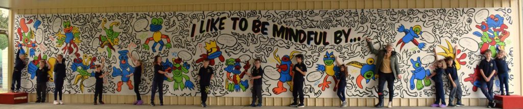 Mindfulness mural completed | The Penola Pennant