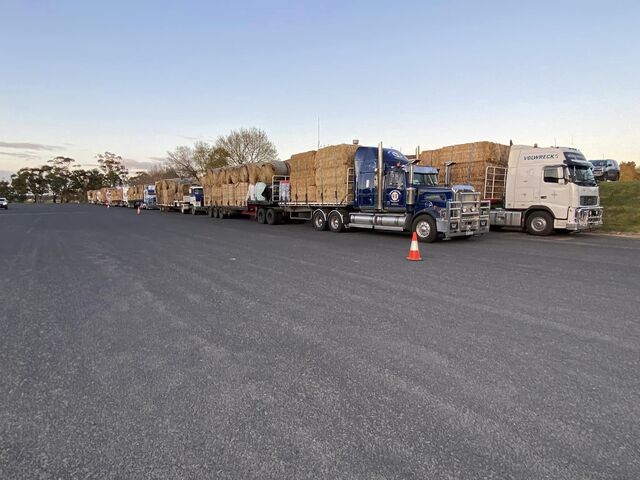 Hay delivered for Limestone Coast farmers in need | The Penola Pennant